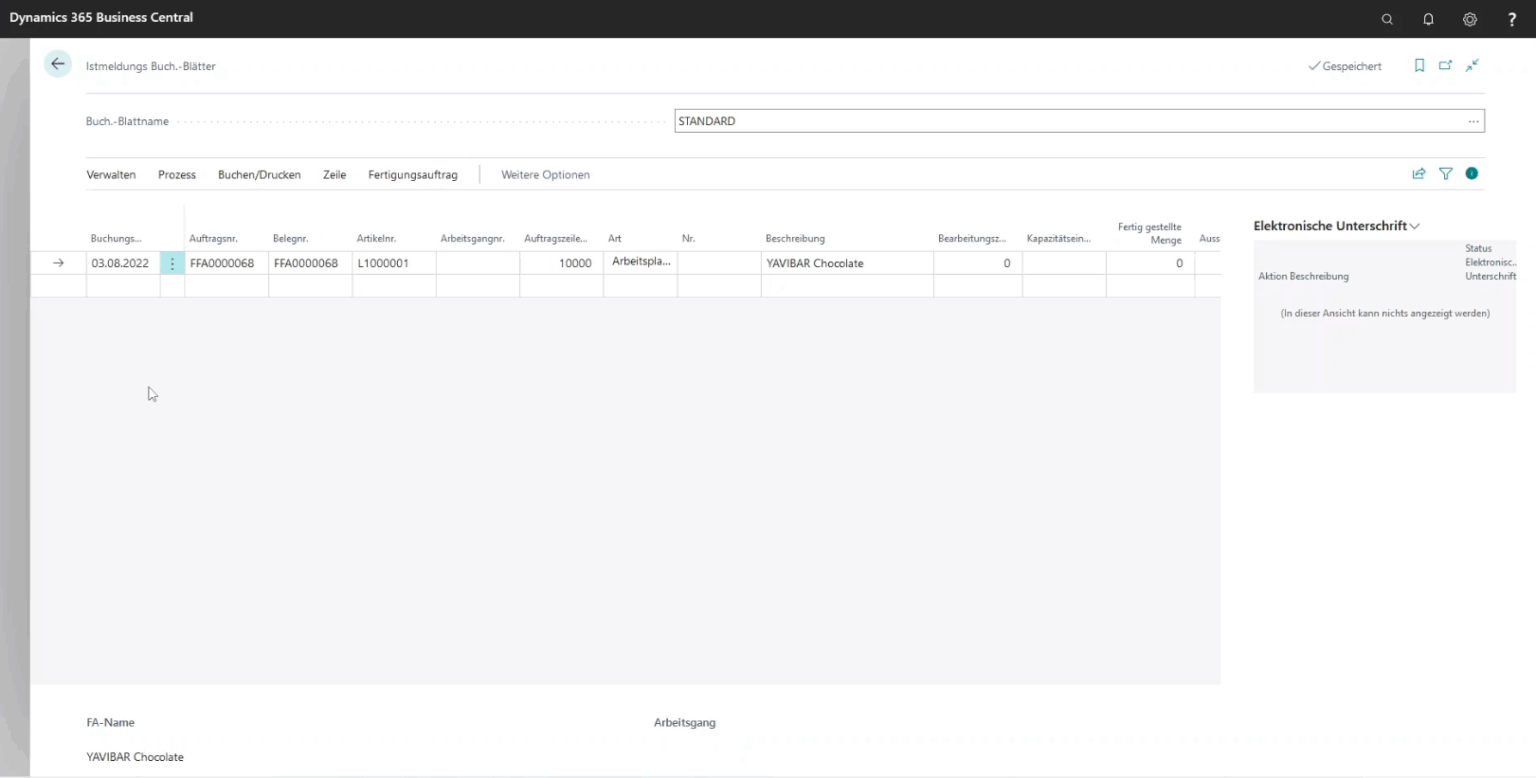 Production Planning Software: Yaveon 365 Manufacturing