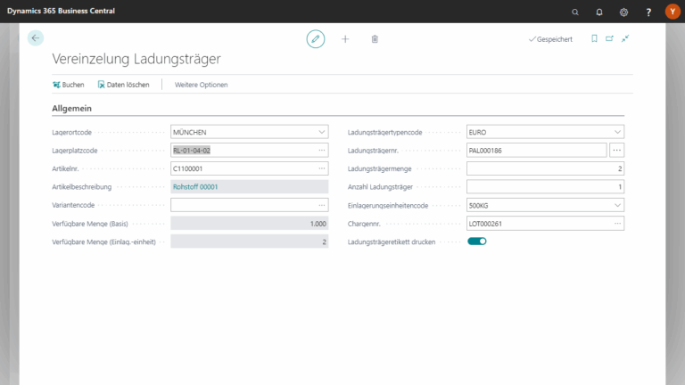 Lagerverwaltung im ERP mit der Warehouse Management App