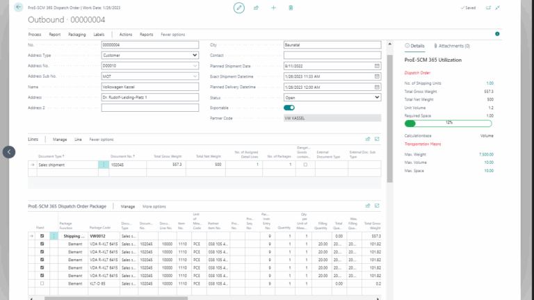 Packaging Material Management with YAVEON 365