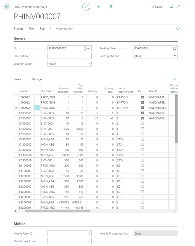 Lot tracking software – Seamlessly integrated into your ERP